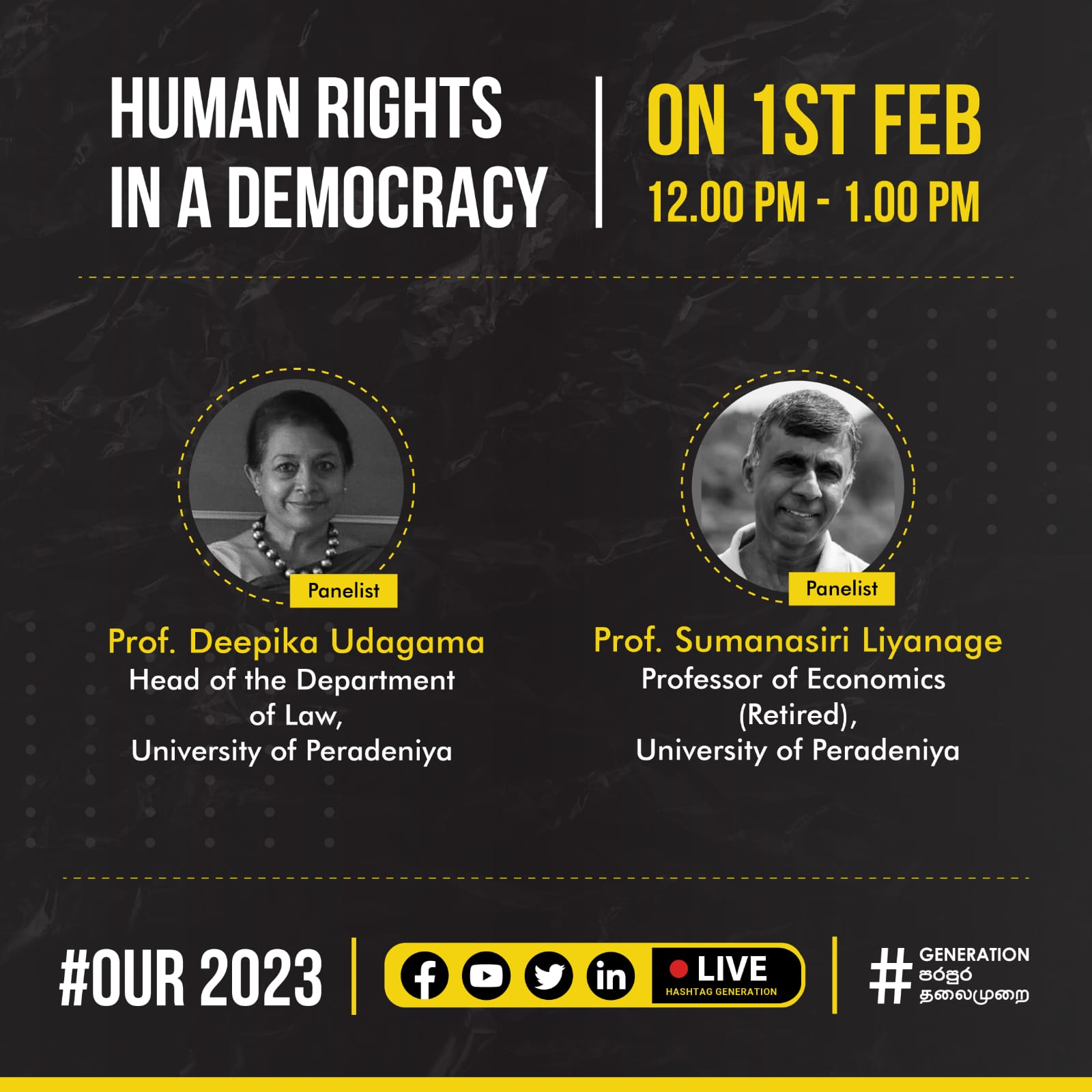 Events - Hashtag Generation